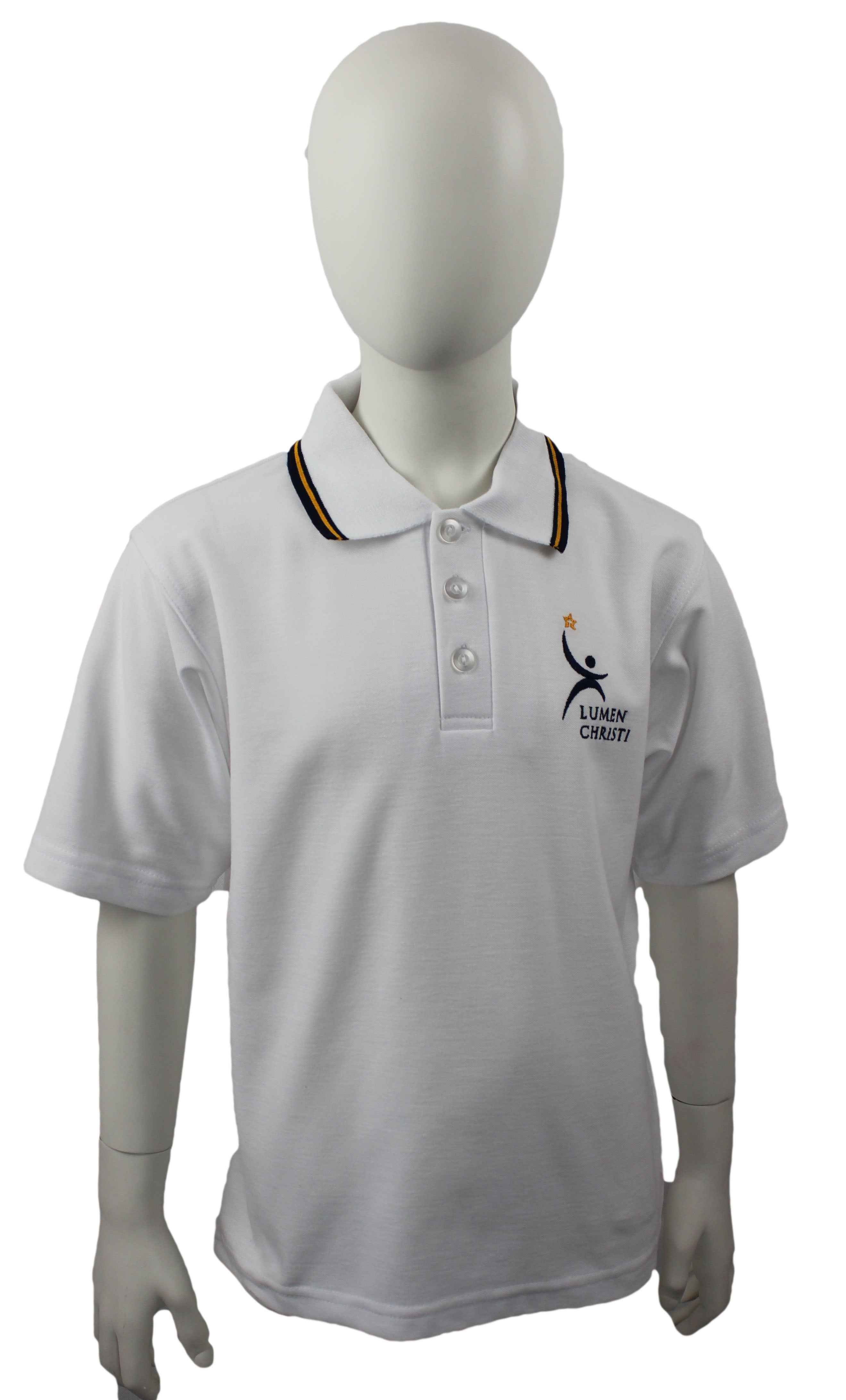 LUMEN CHRISTI PRIMARY SHORT SLEEVE POLO – DCS Uniforms