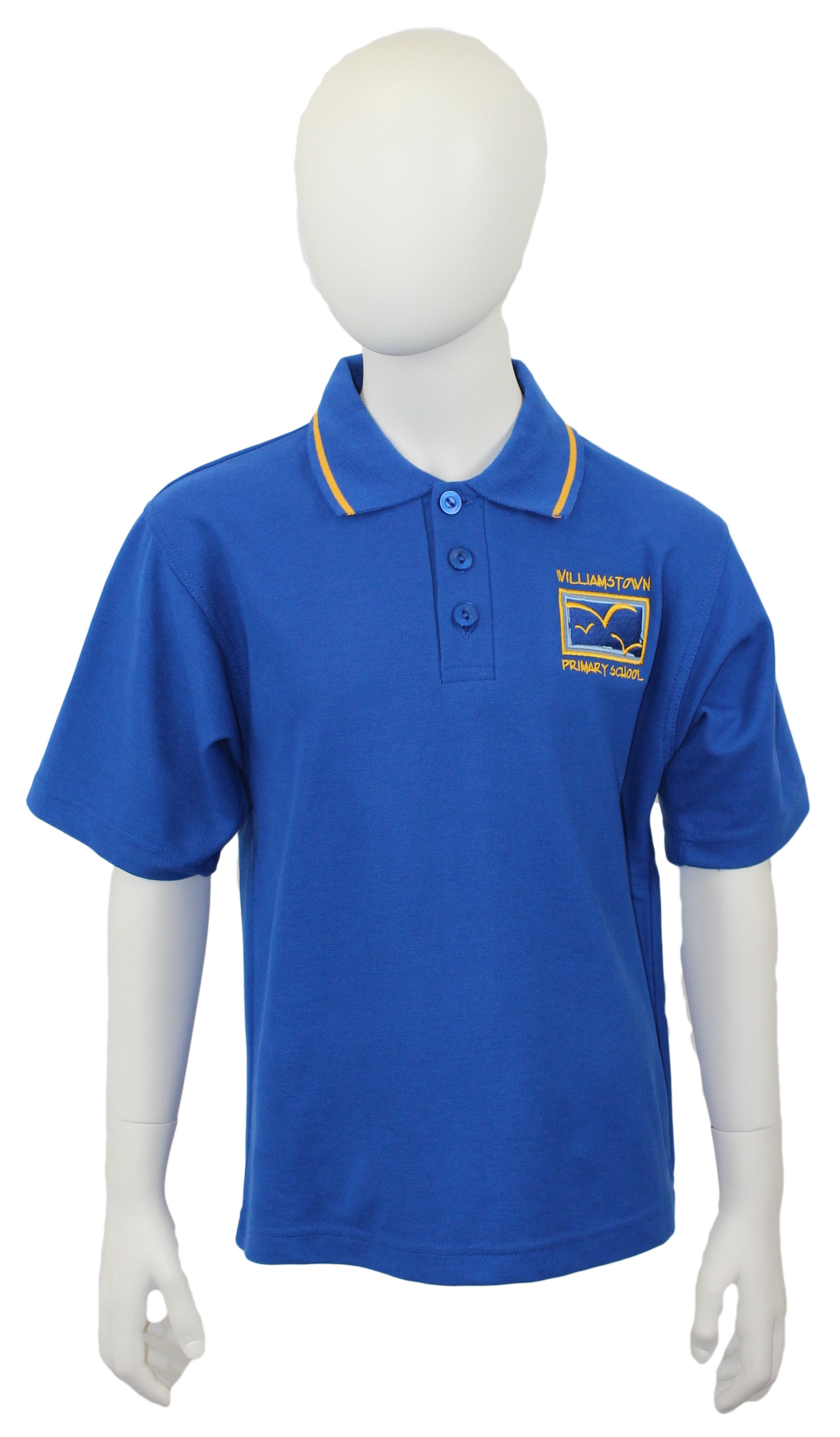 WILLIAMSTOWN PRIMARY SHORT SLEEVE POLO – DCS Uniforms